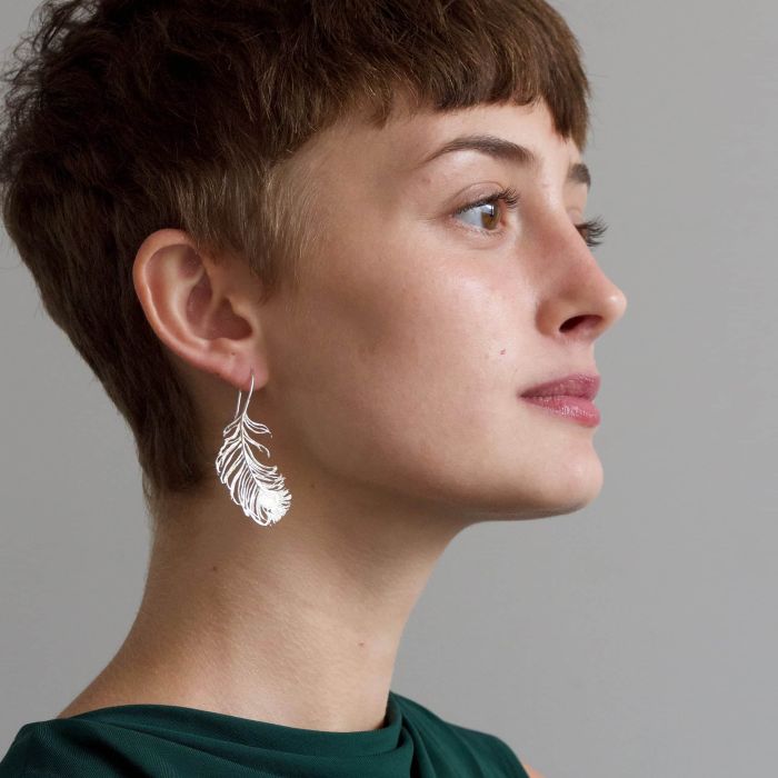 Alex monroe feather earrings store